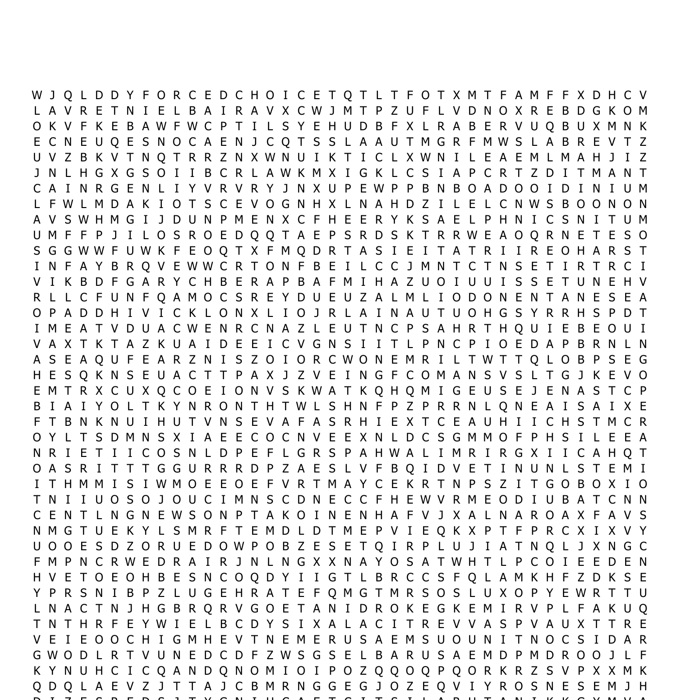 RBT COMPETENCY WORD SEARCH