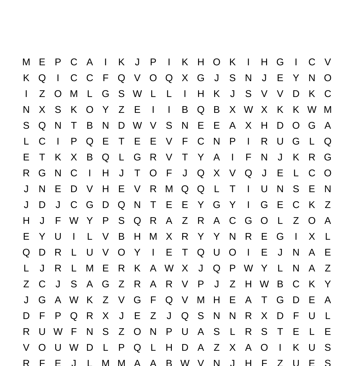 Rangers Word Search 1