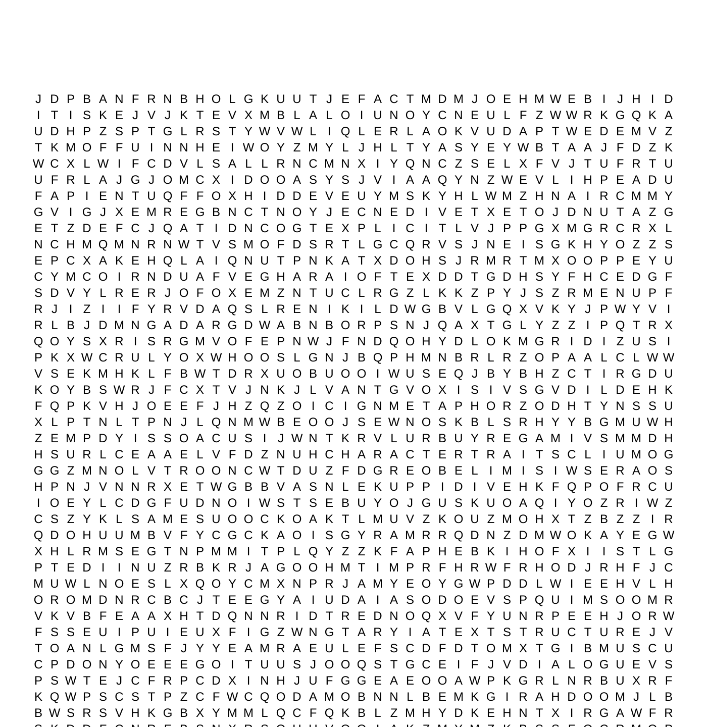 Reading Skills Word Search