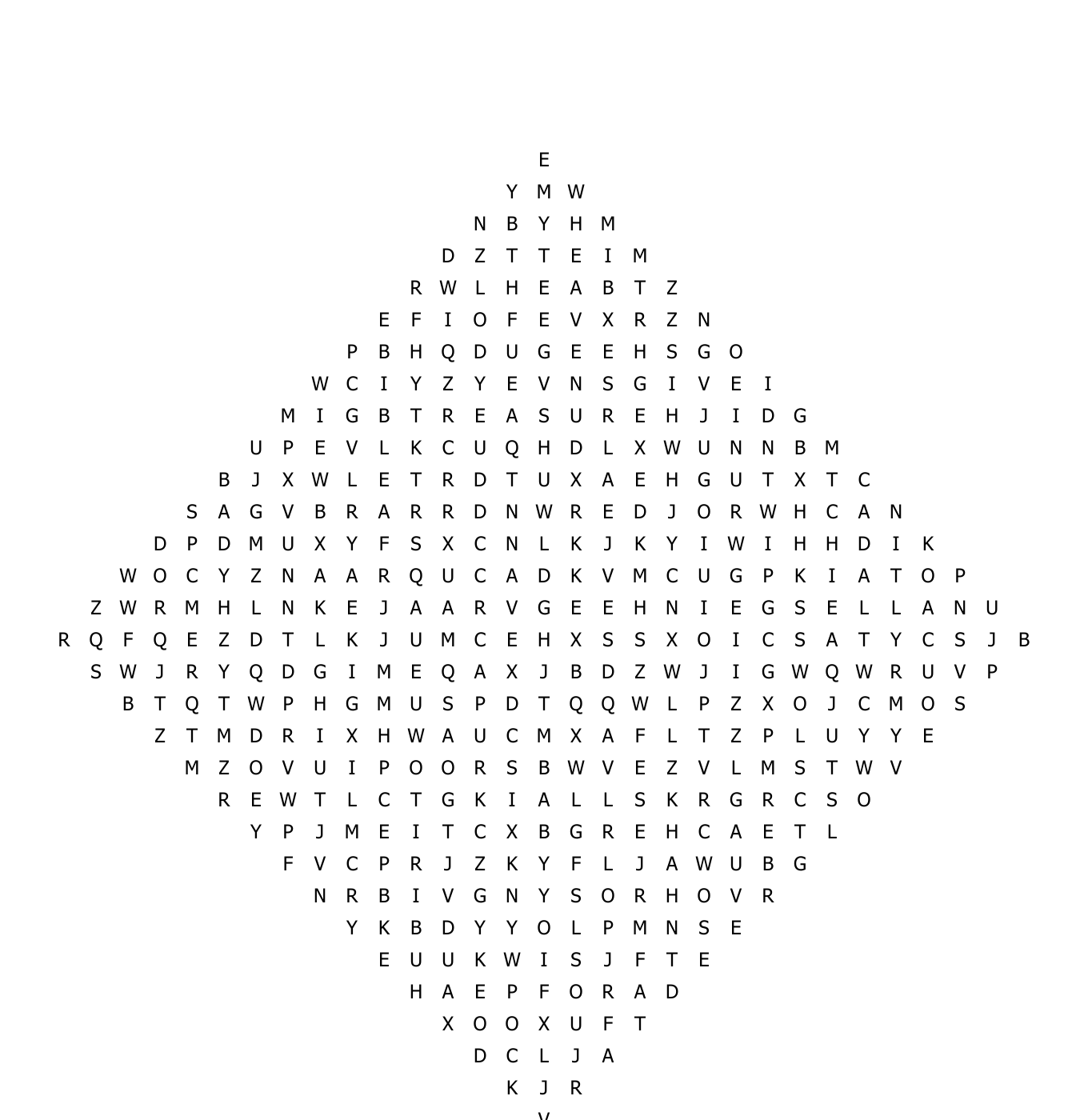 Rich Young Ruler Word Search