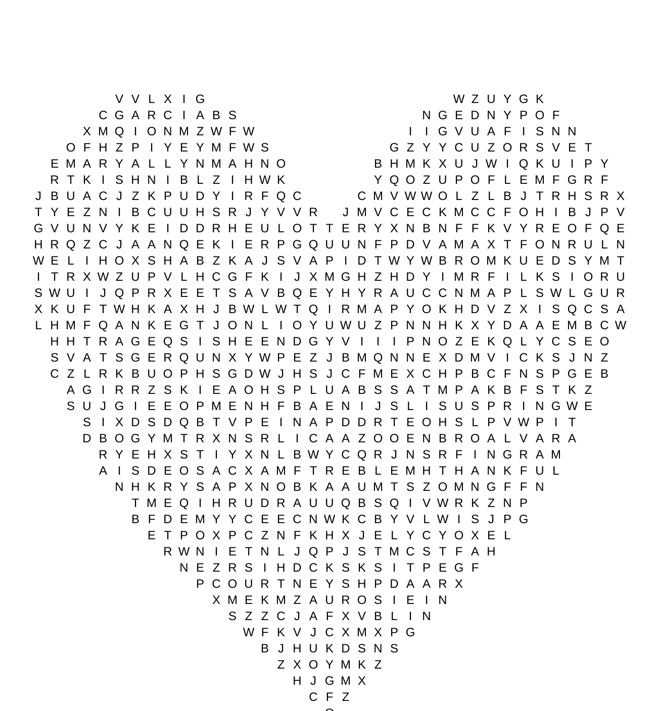 Rose Street Word Search