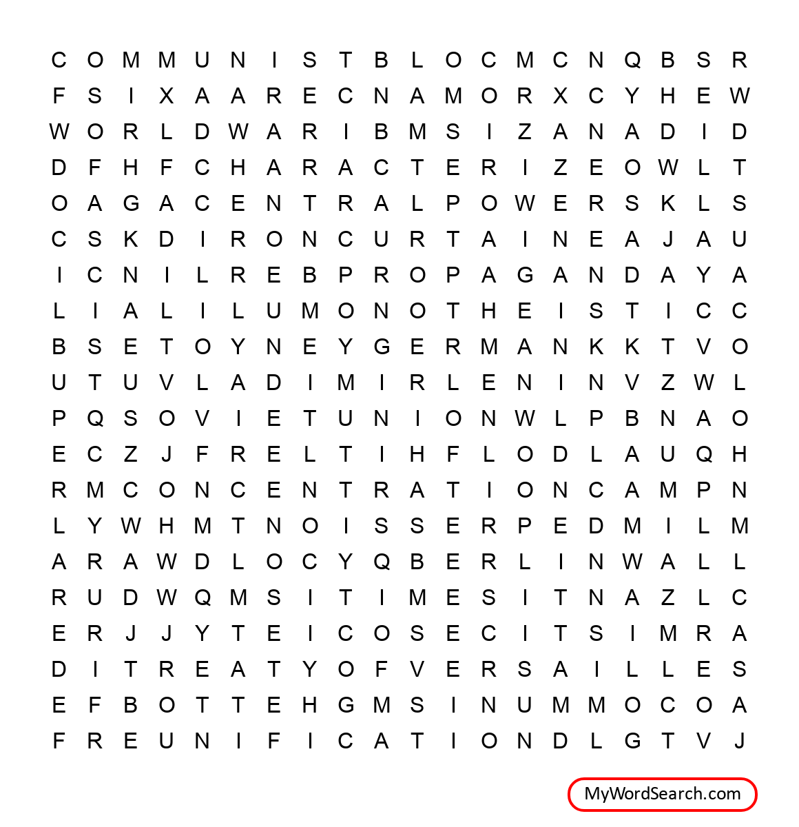 Russian Revolution / World War I