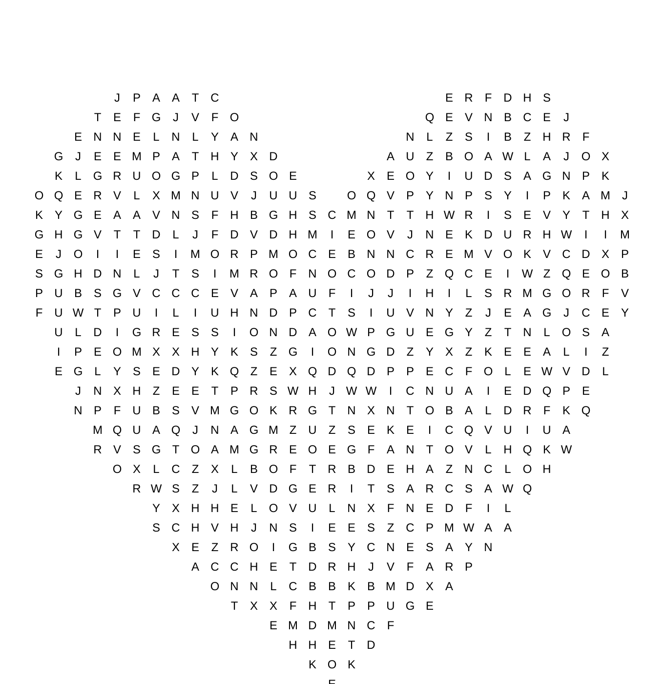 SAT/ACT Vocabulary Word Search