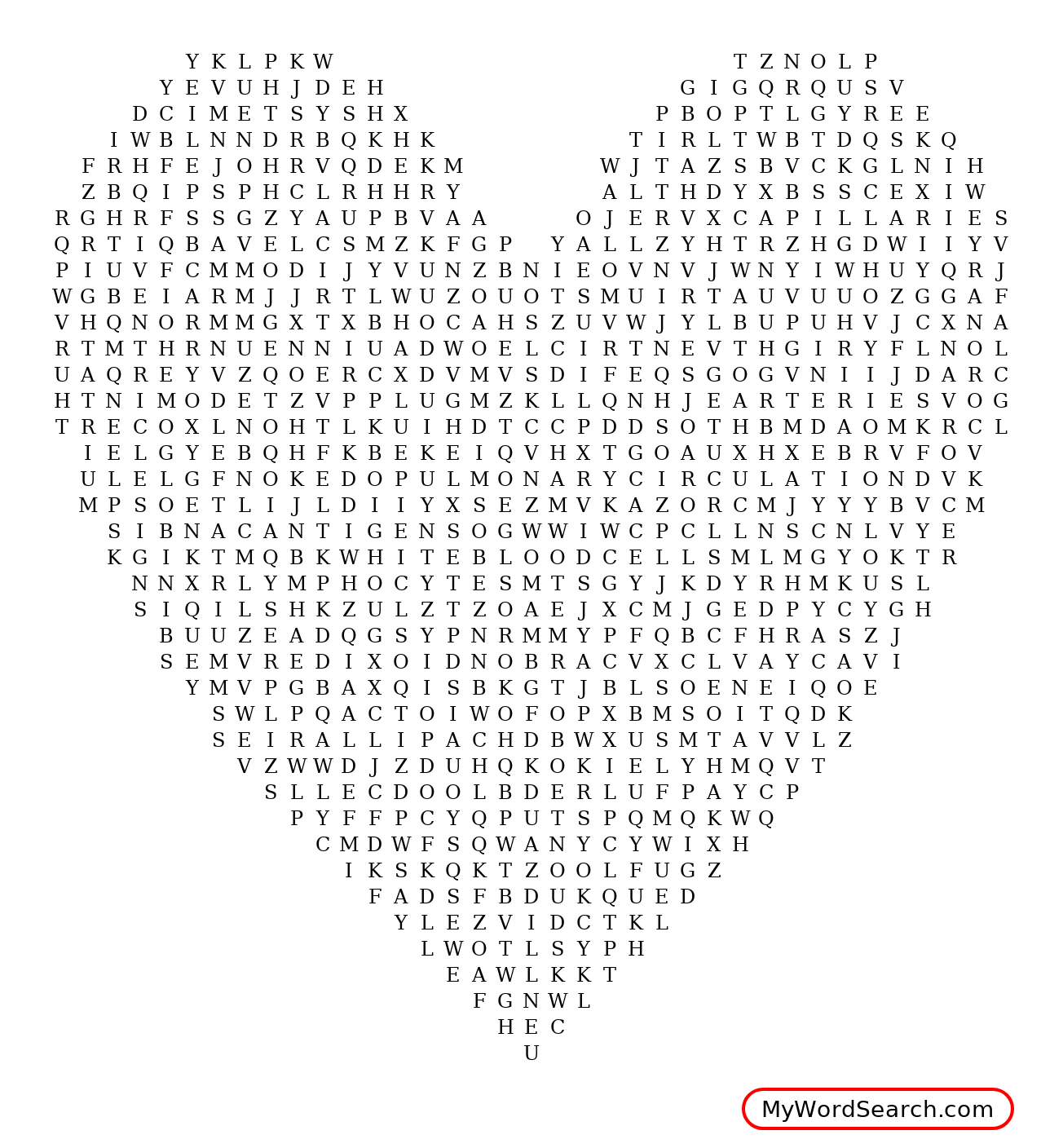 SCIENCE: CHAPTER 8 WORD SEARCH