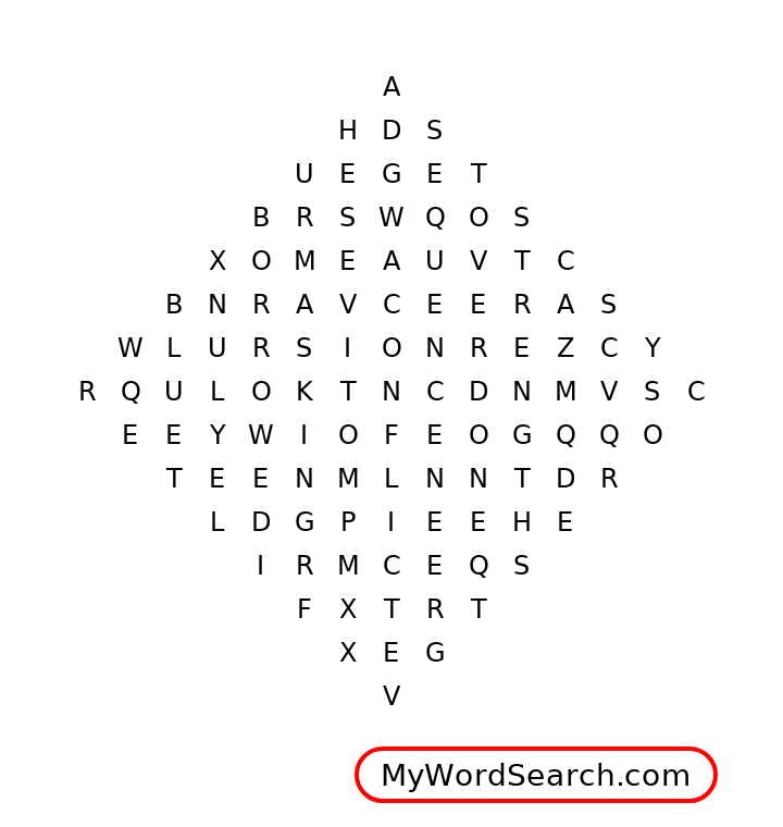 SDI word search