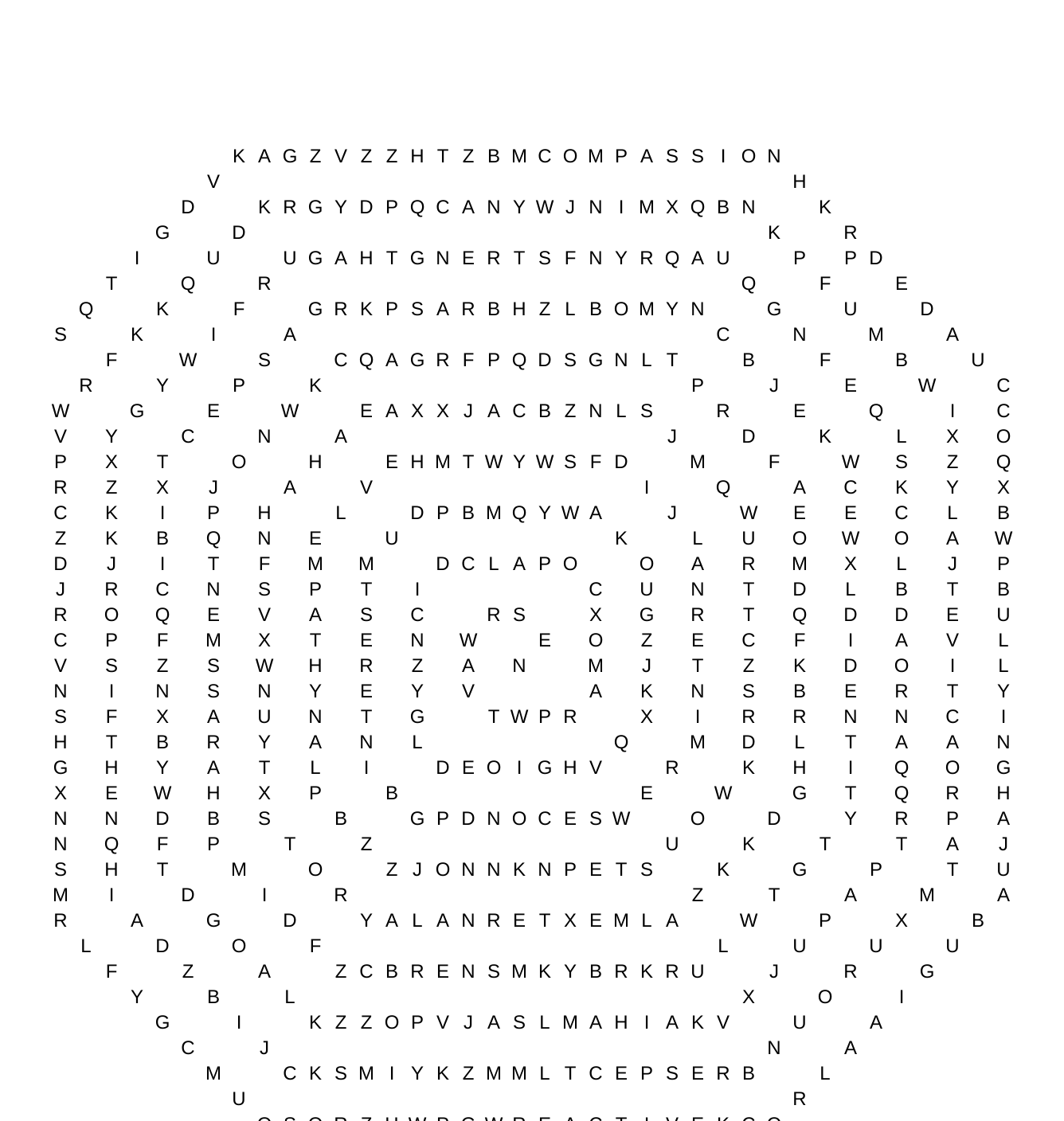 SECOND STEP WORD SEARCH