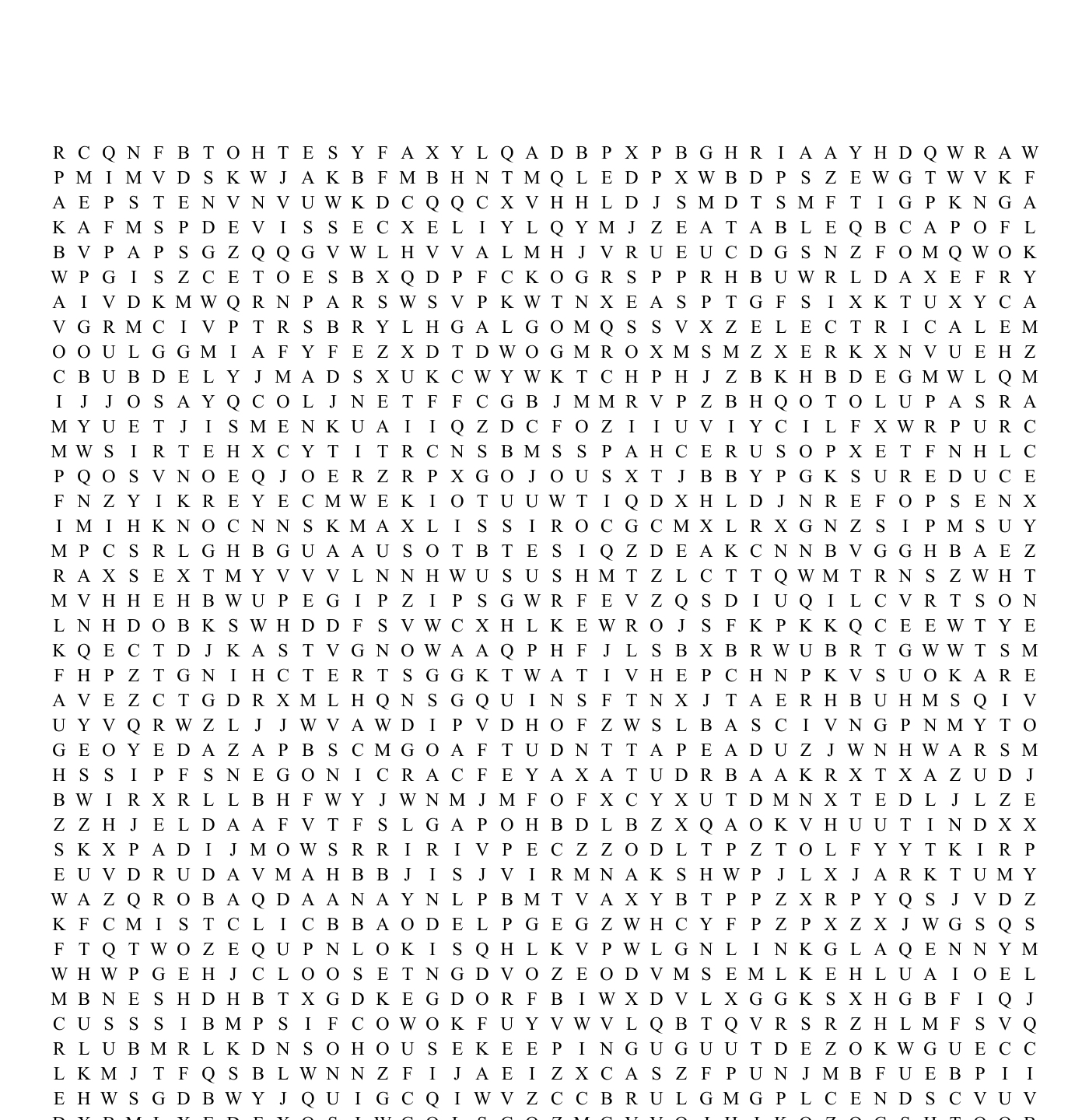 Safety Word Search