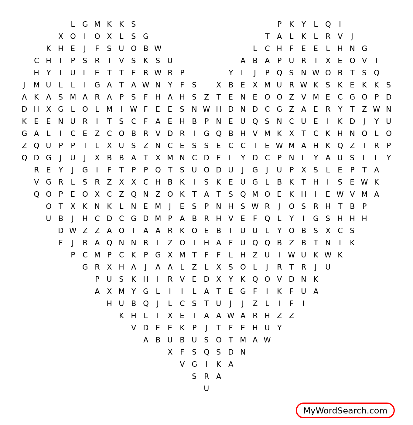 Sealed With A Secret Word Search