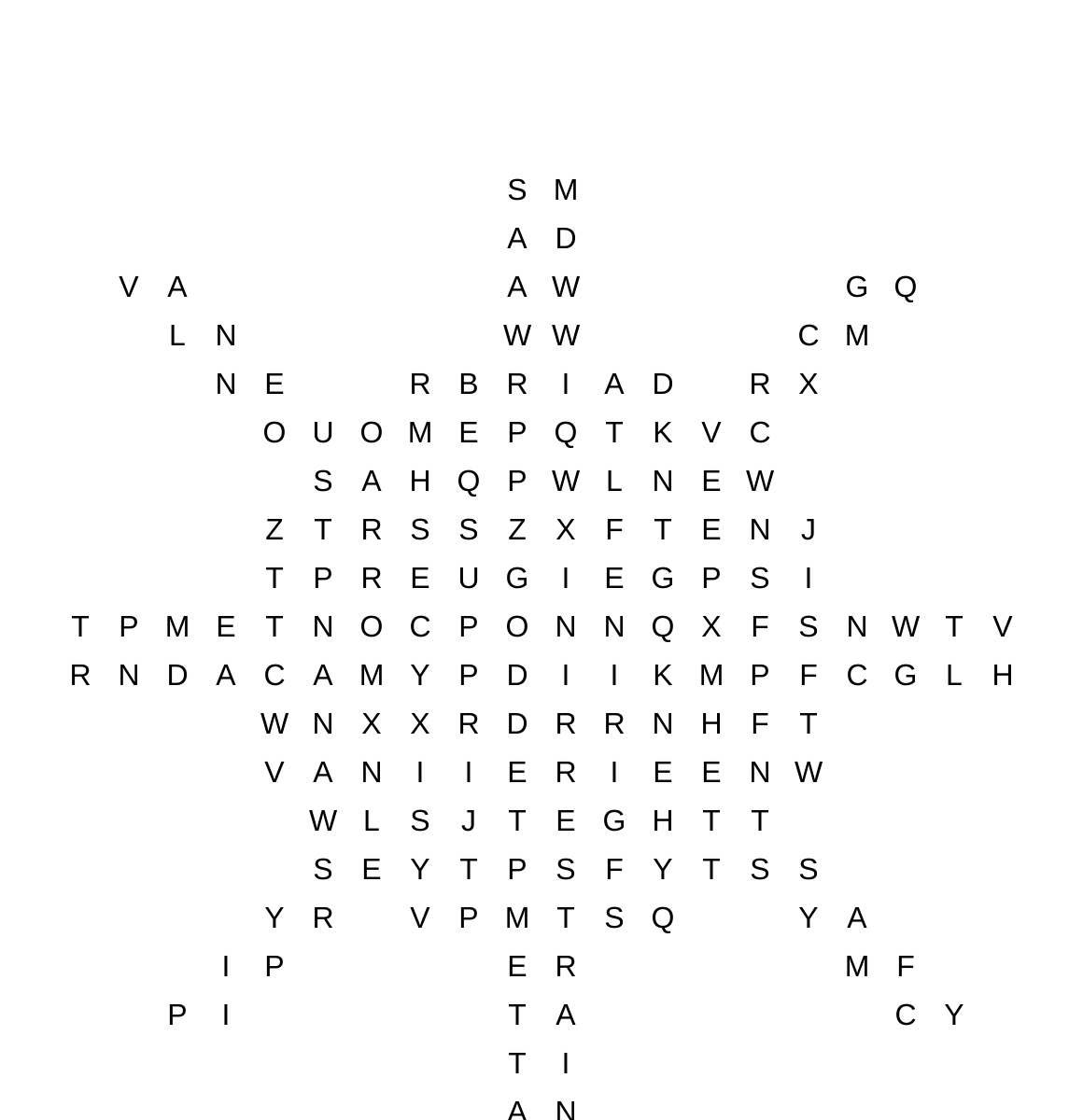 Secret Garden Vocabulary