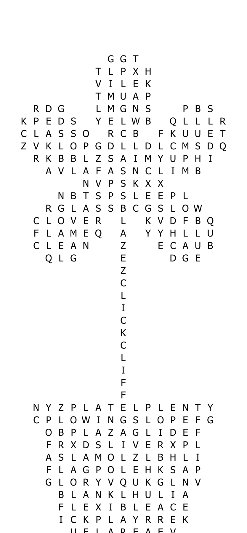 Seek and Find L Blends