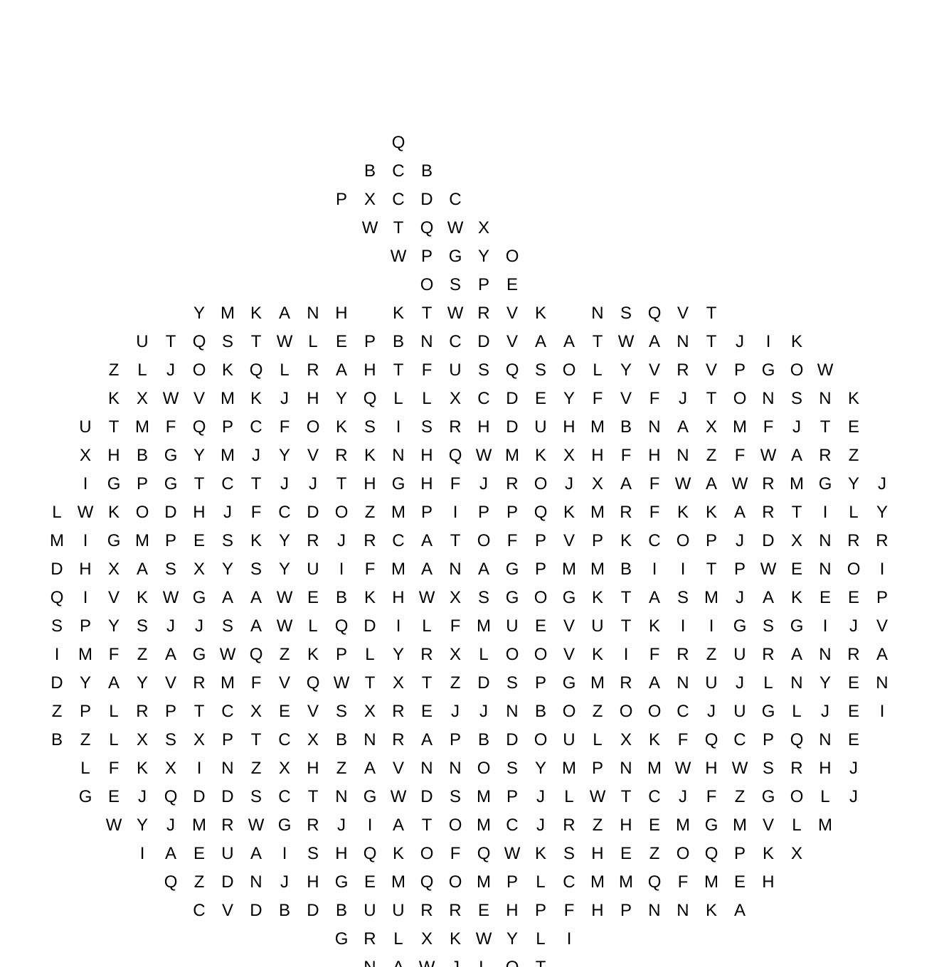 Sight Word Word Search Level 1