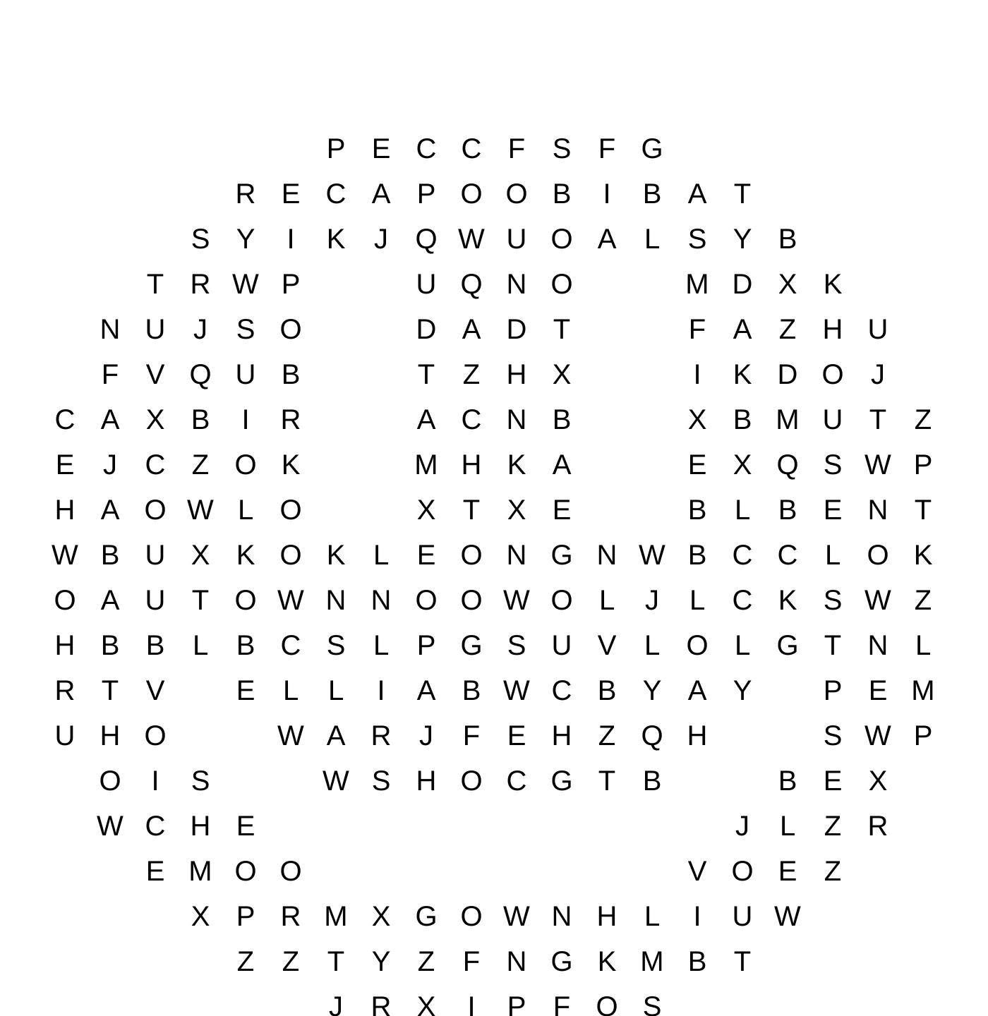 Smiley Word Search