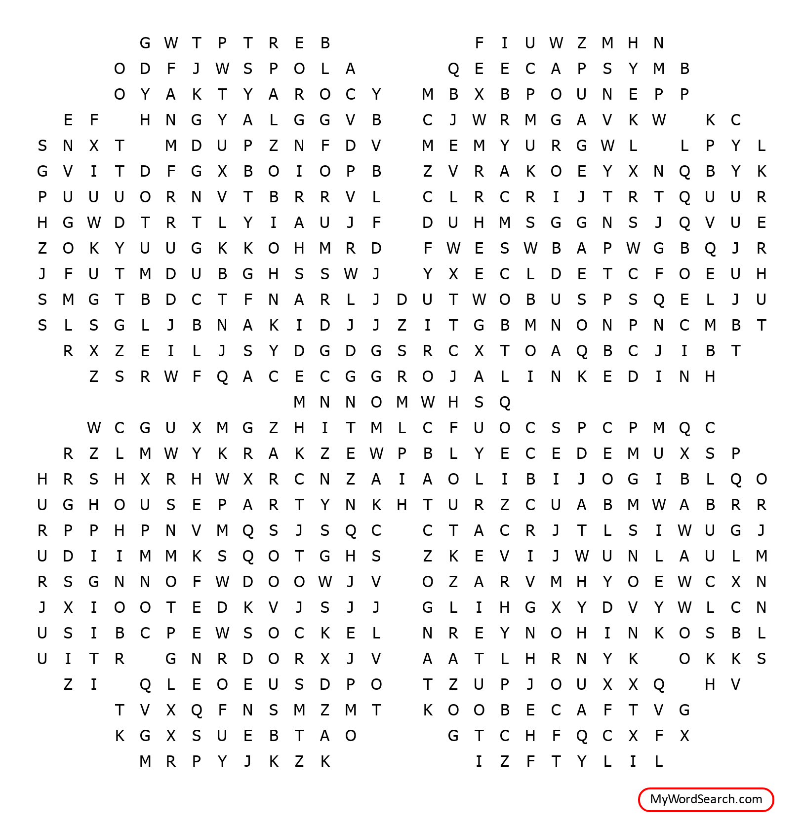 Social Media Word Search