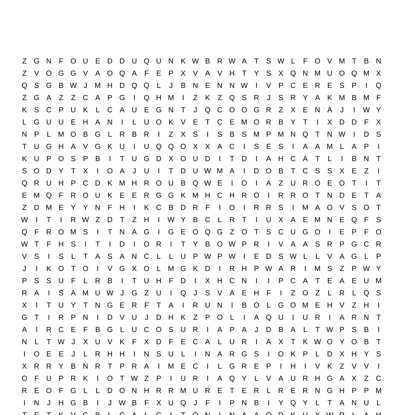 Sopa de Letras Sistema Urinario y Endocrino