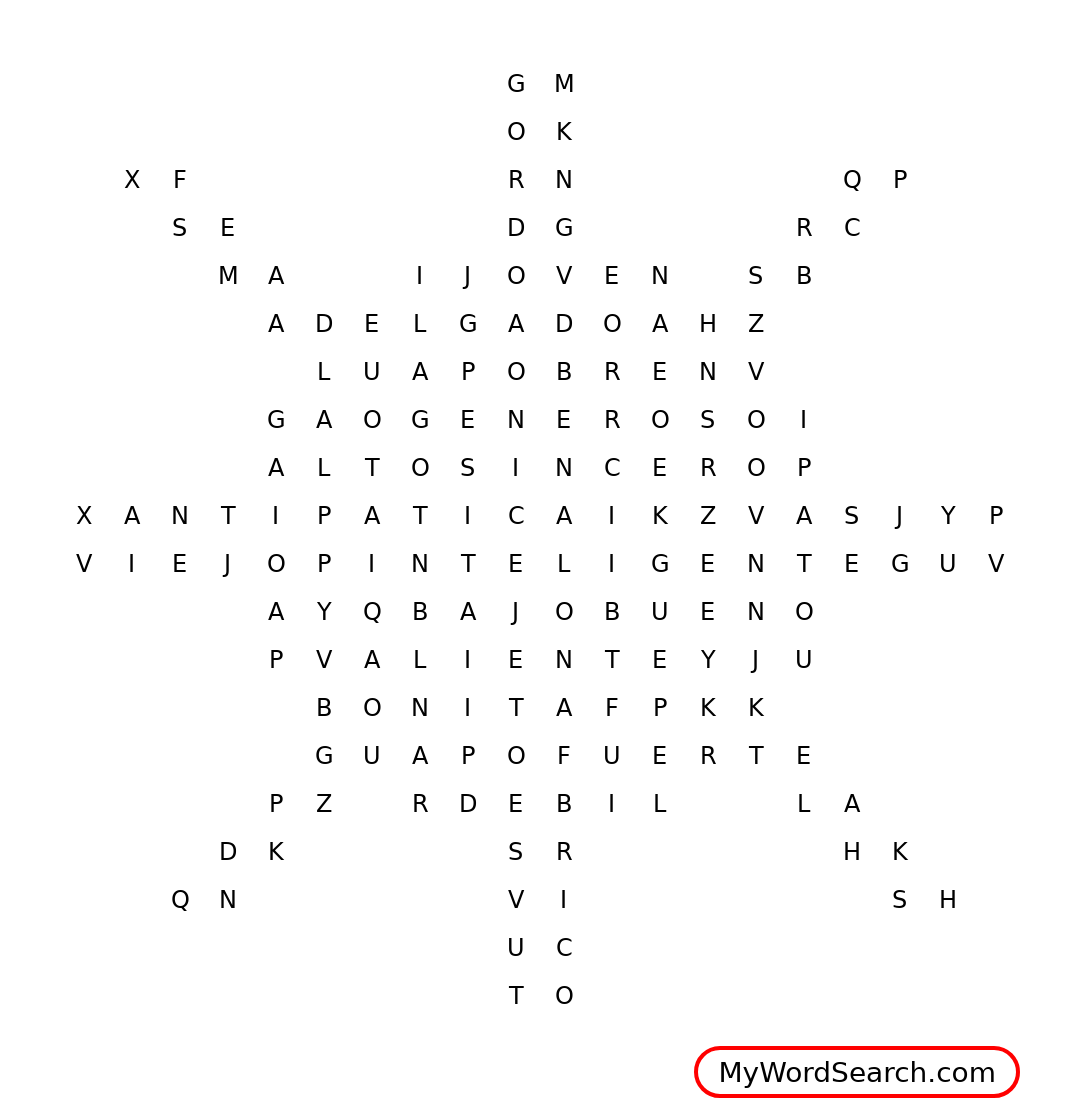 Spanish Word Search (Descriptive Adjectives)