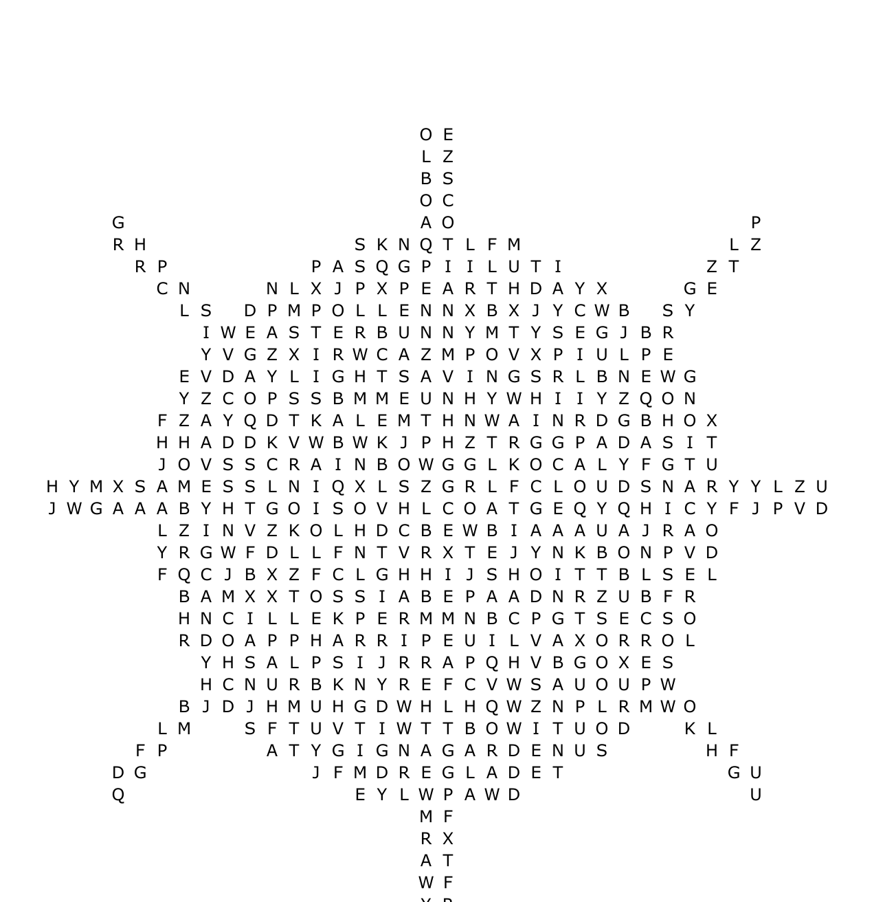 Spring Fling Word Search