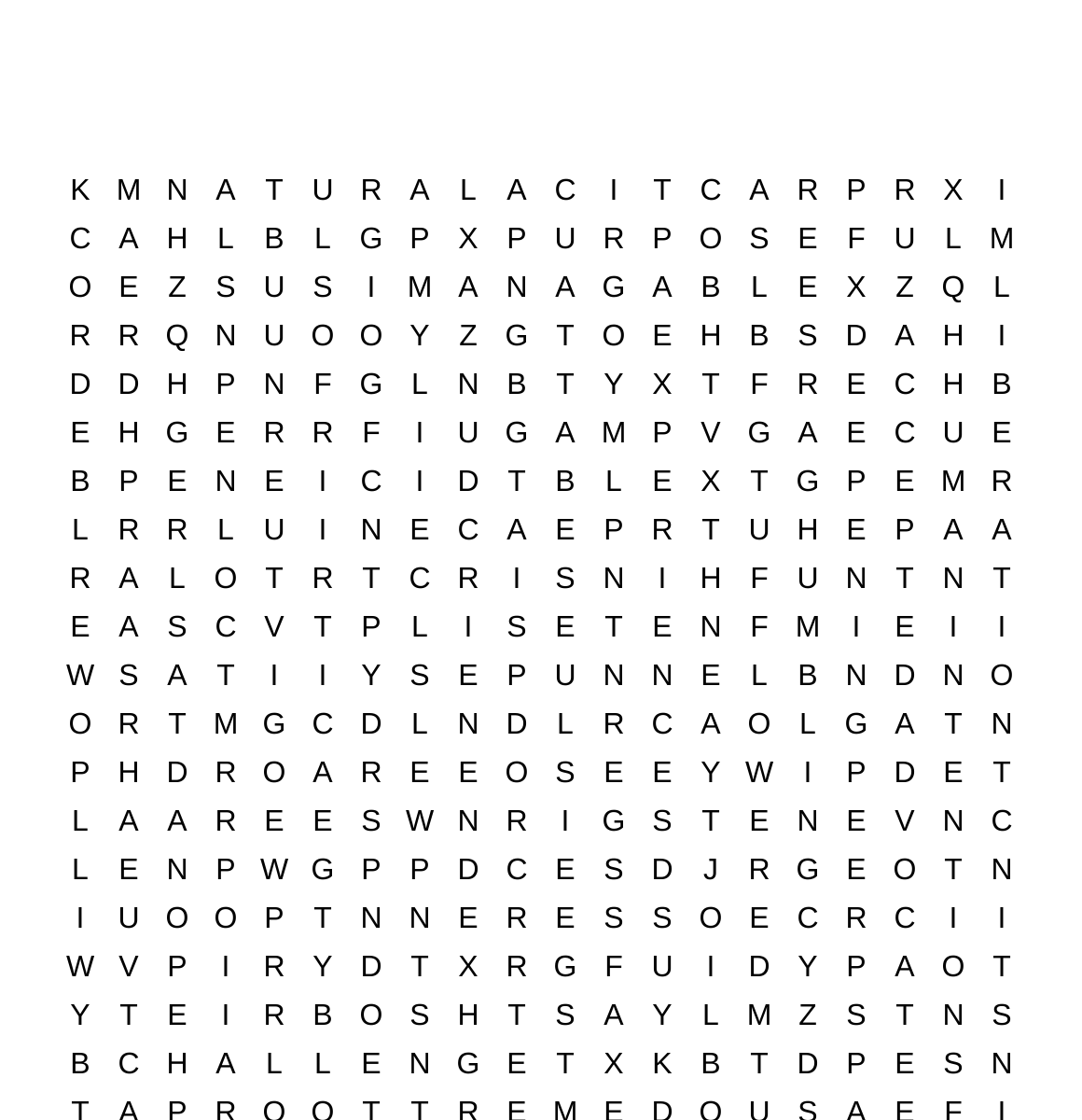 Step One Word Search (2021)