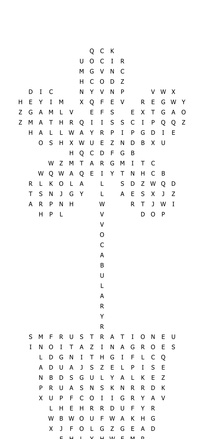 Study Hall Vocabulary Study Hall Vocabulary
