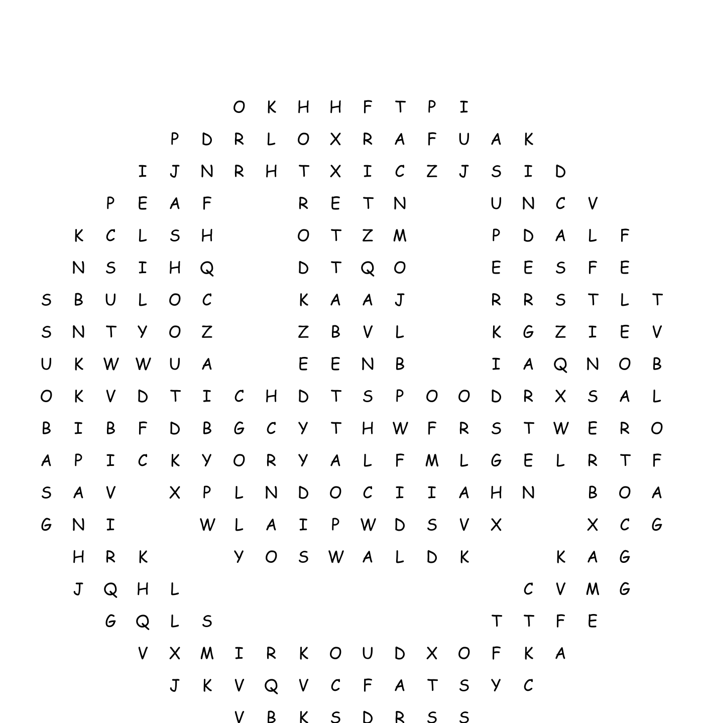 Superkids Word Search