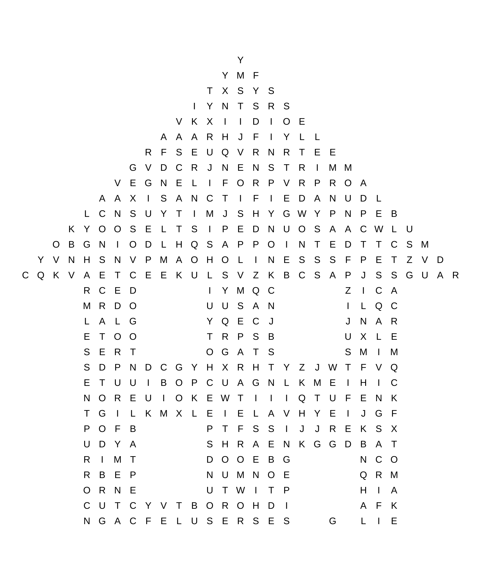 "THE PROFILE OF A SAINT"