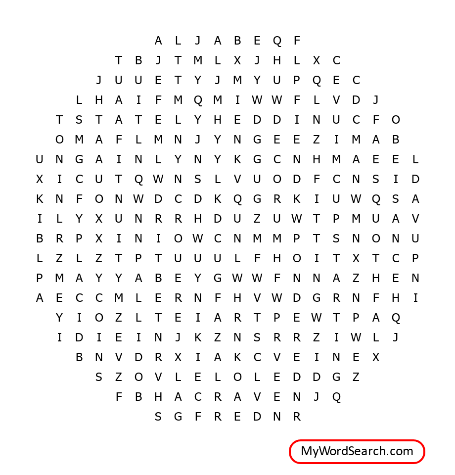 The Raven Wordsearch