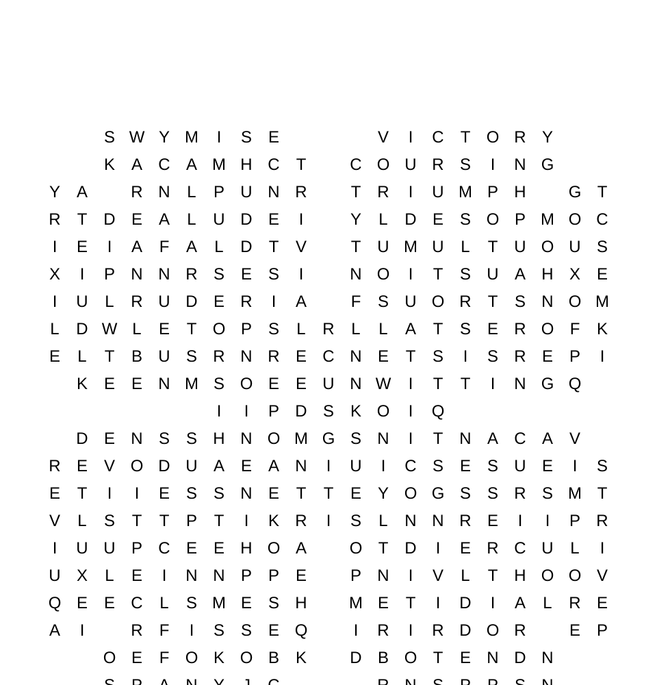 The Story of an Hour Word Search Puzzle