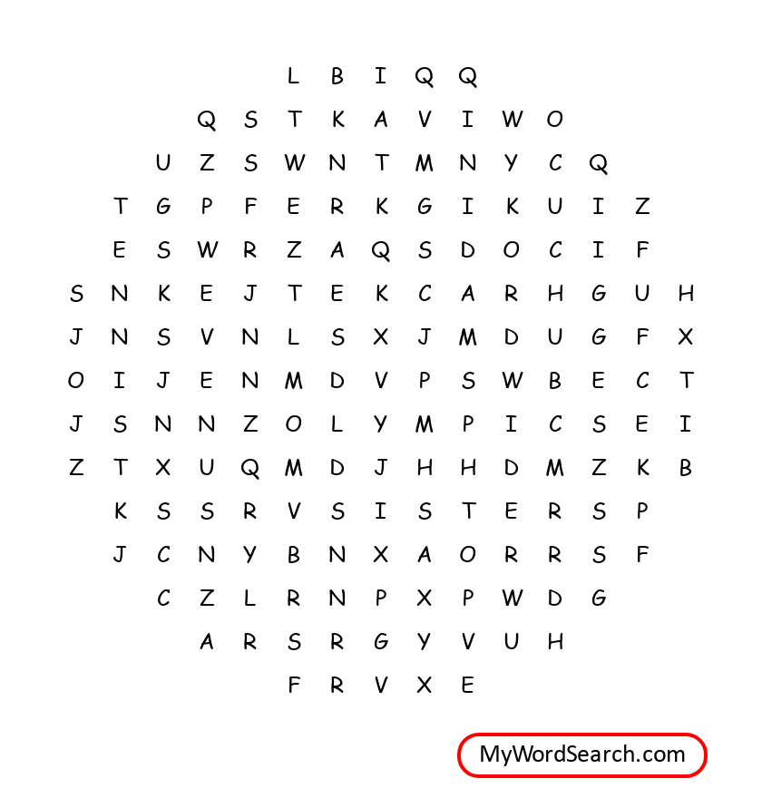 The Williams Word Search