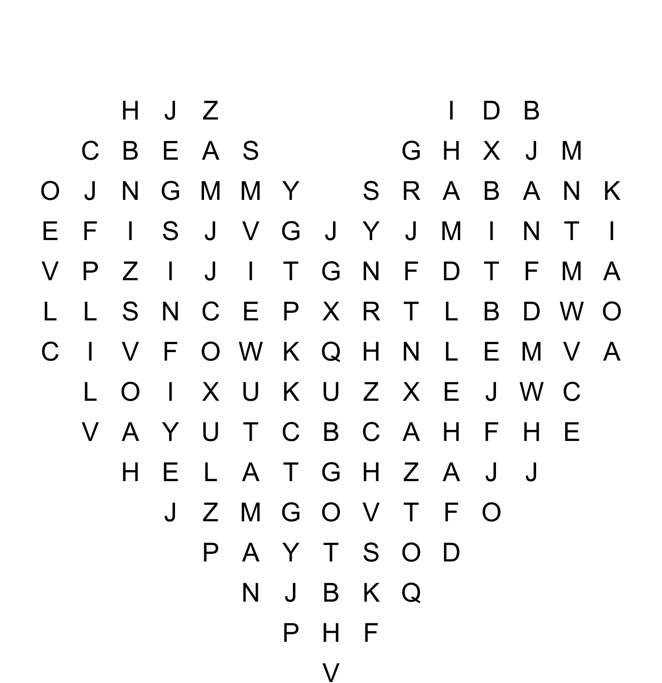 Uppercase Letters Uppercase Letters