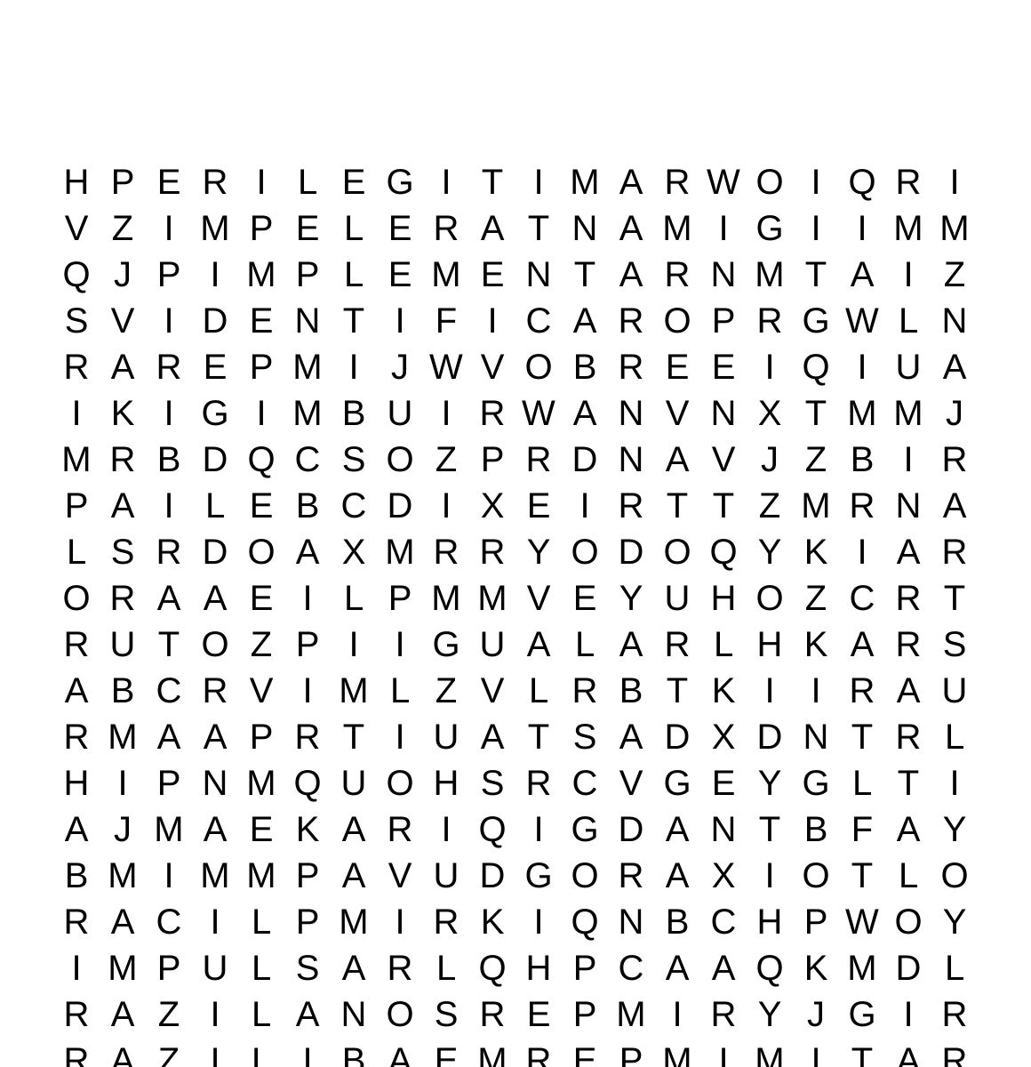 VERBOS CON LA LETRA I