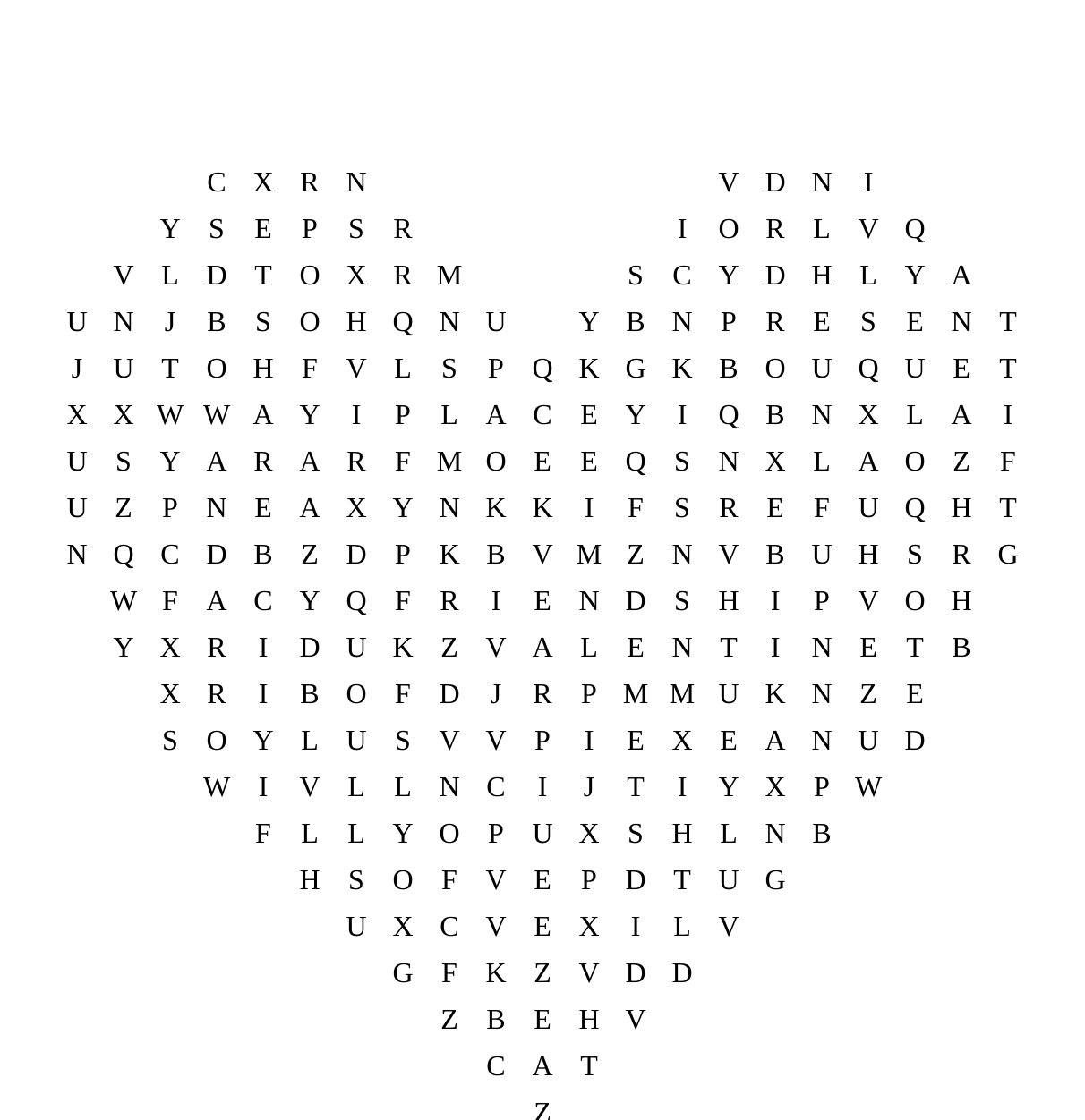 Valentine's Day Word Search Level 1
