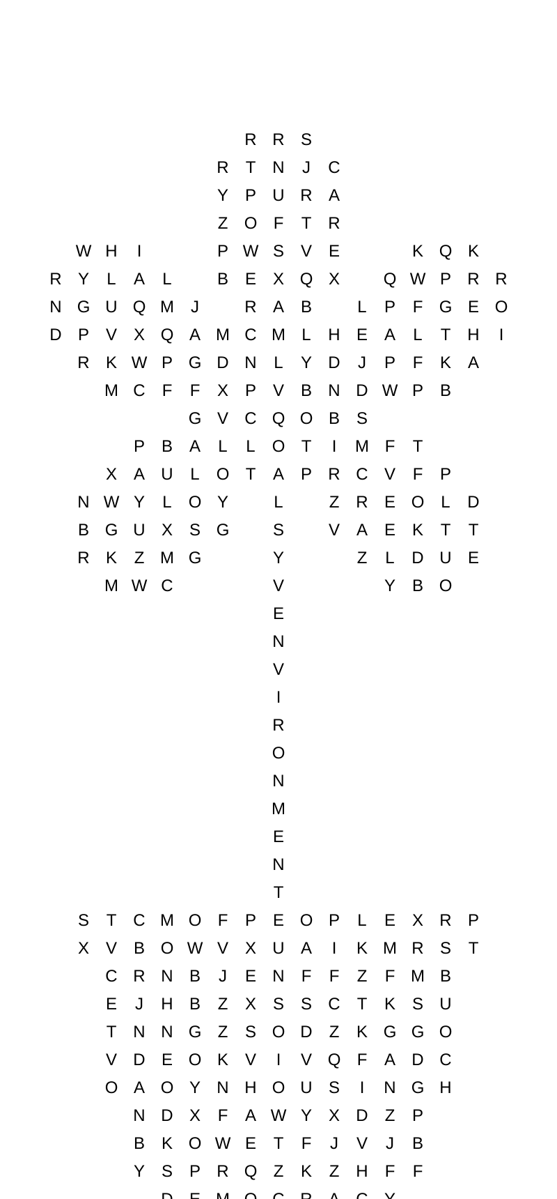 Vote Easter Word Search