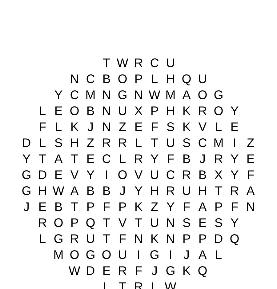 Weasley's Wicked Word Search