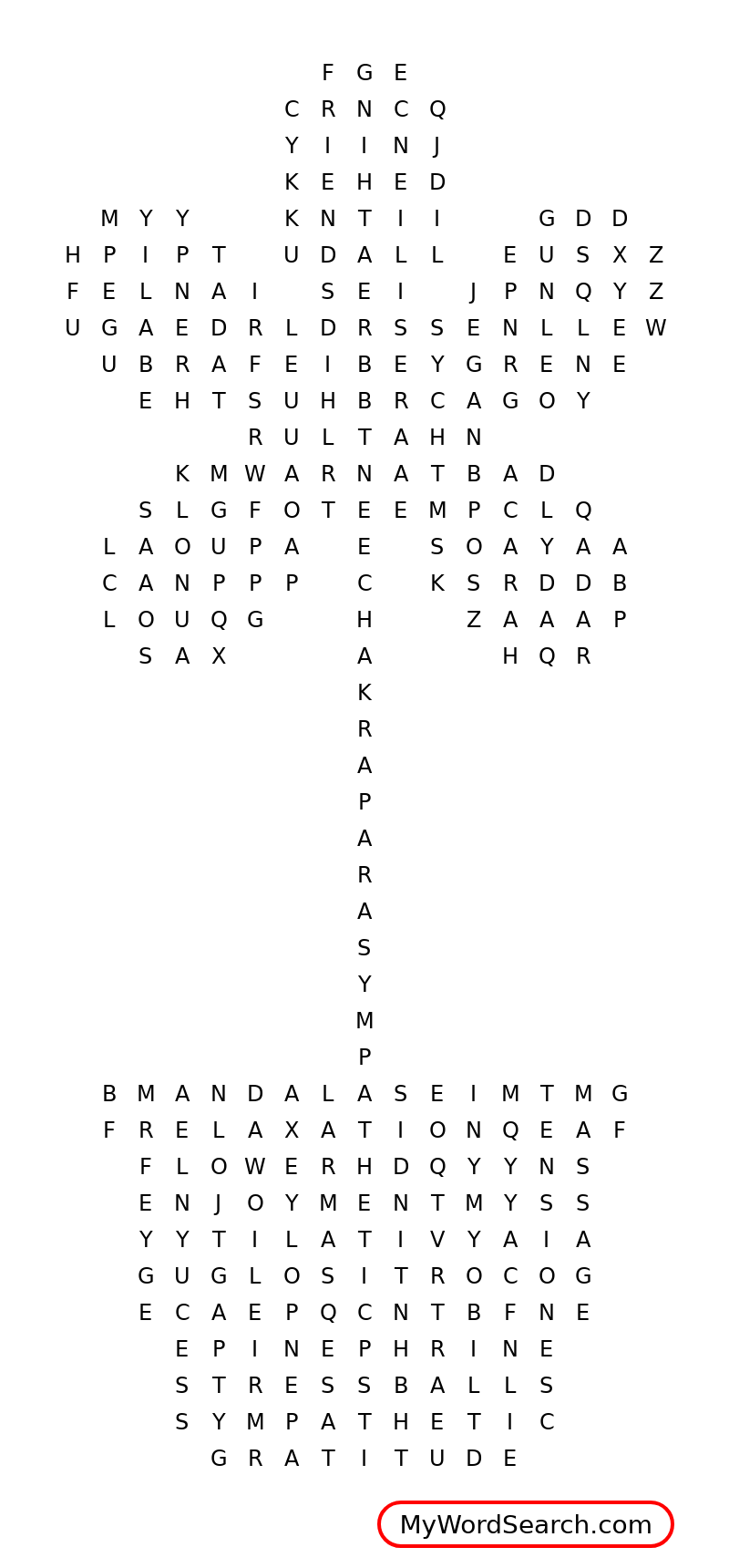 Stress Management Word Search Puzzle Health And Wellness Crossword