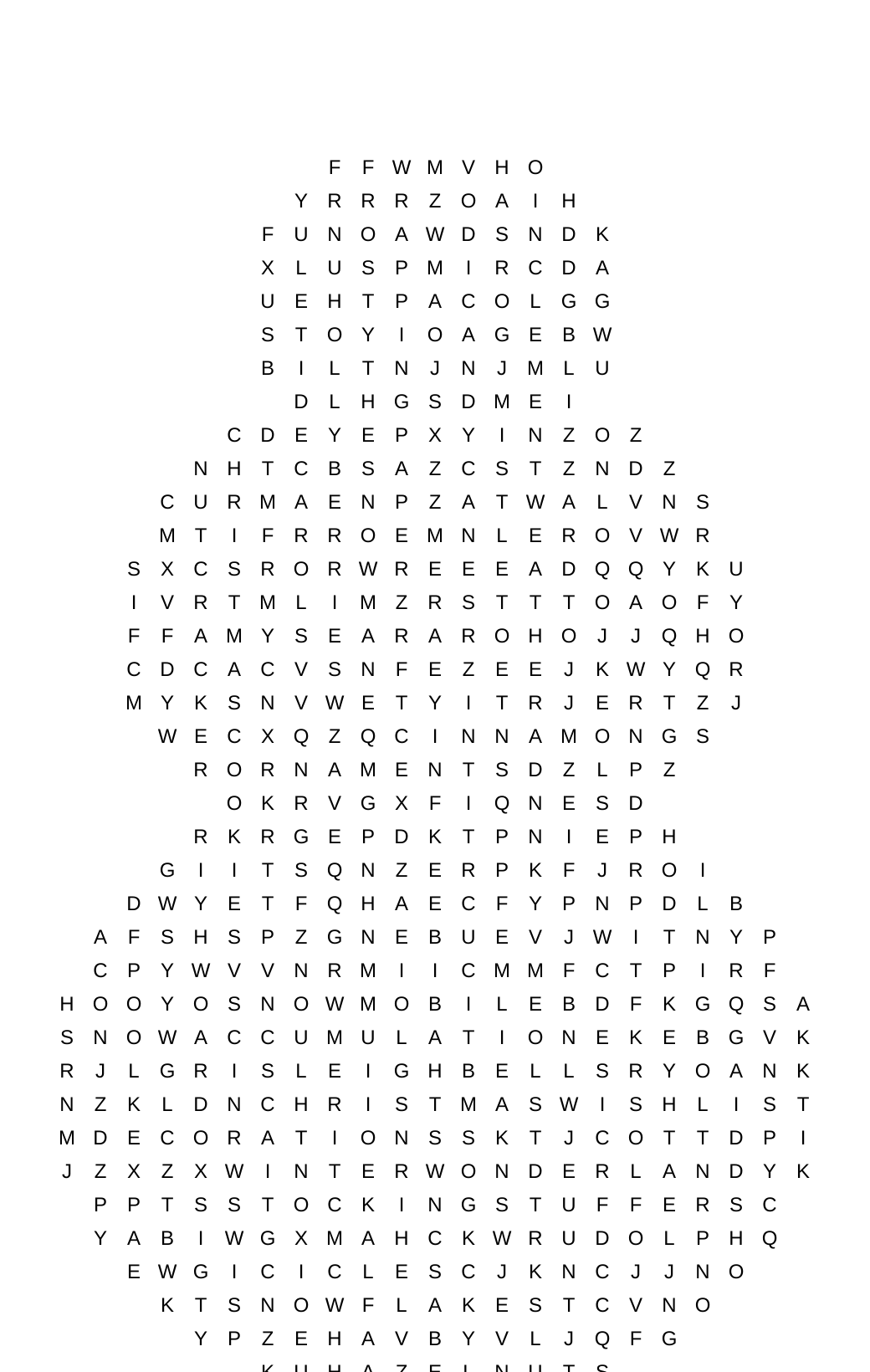 Winter Multisyllabic Words