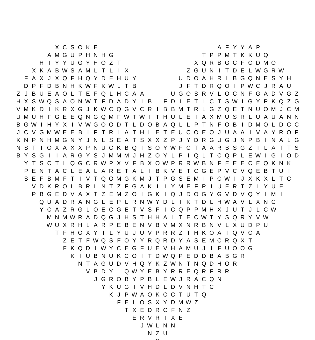 Word Search "uni" "bi" "tri" "quad" & "penta"