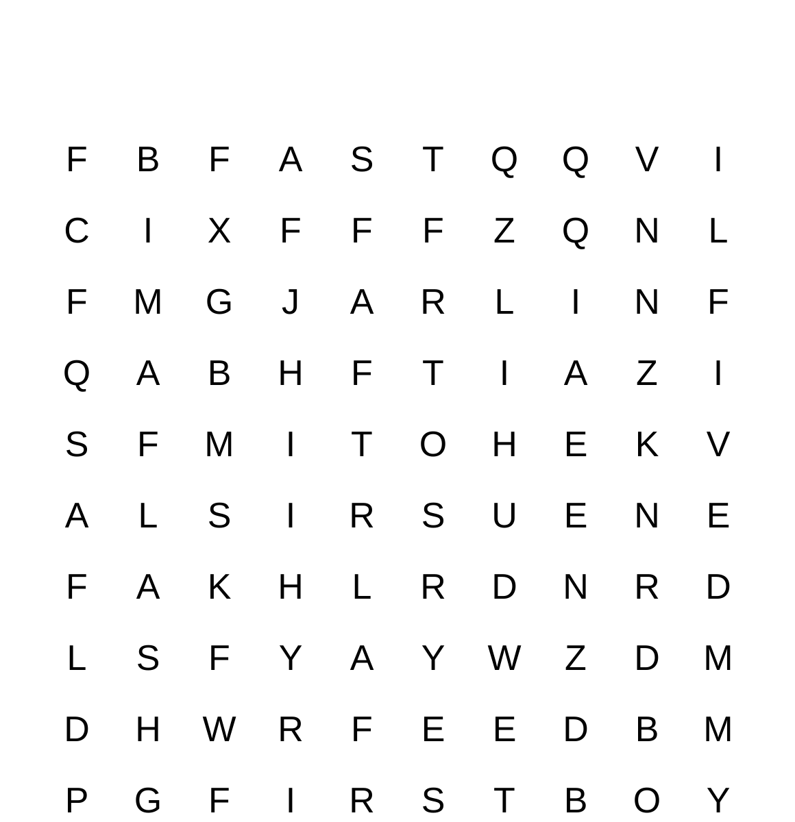 Words That Start With F Words That Start With F