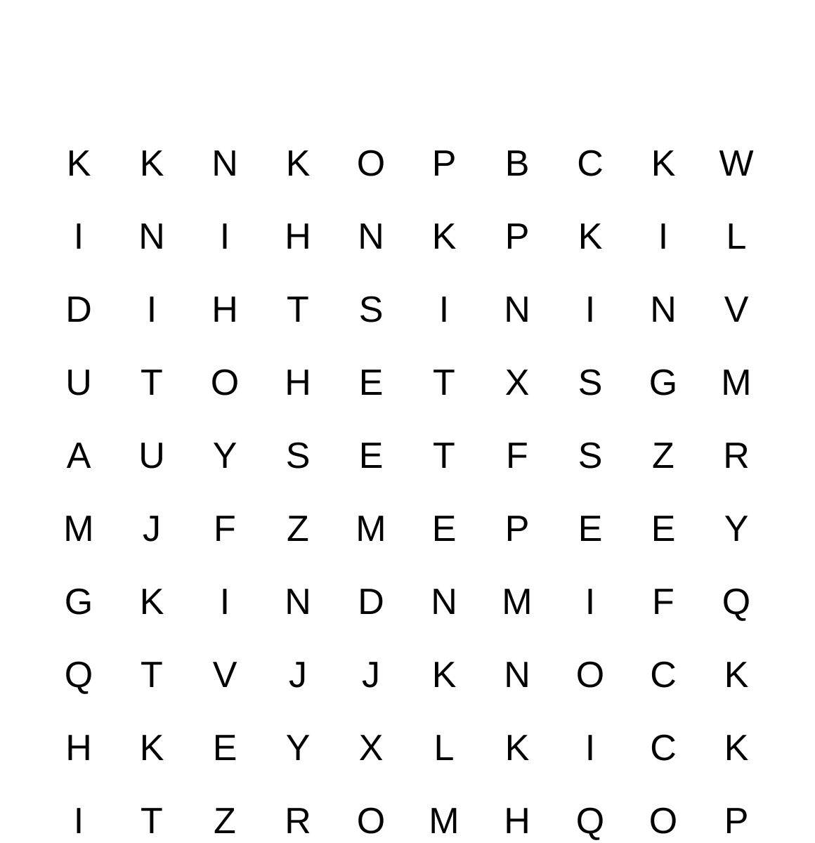 Words That Start With K Words That Start With K