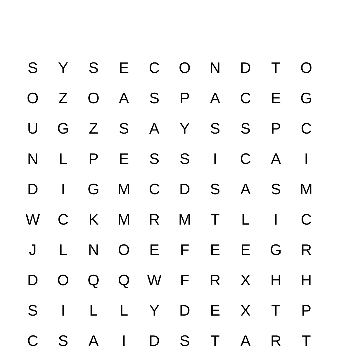 Words That Start With S Words That Start With S
