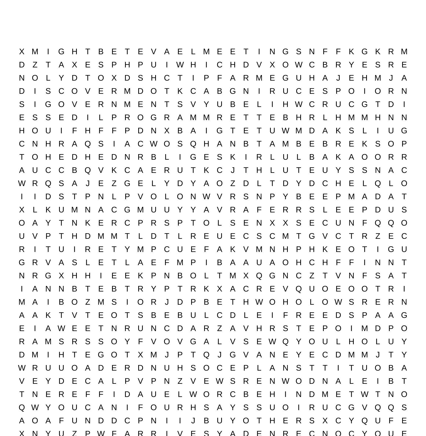 Yellowstone Word Search 29