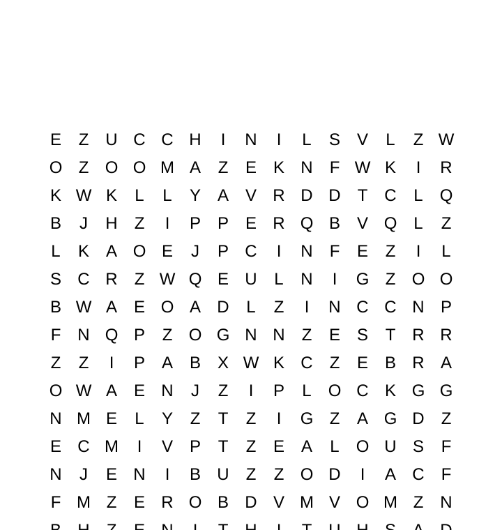 z-words