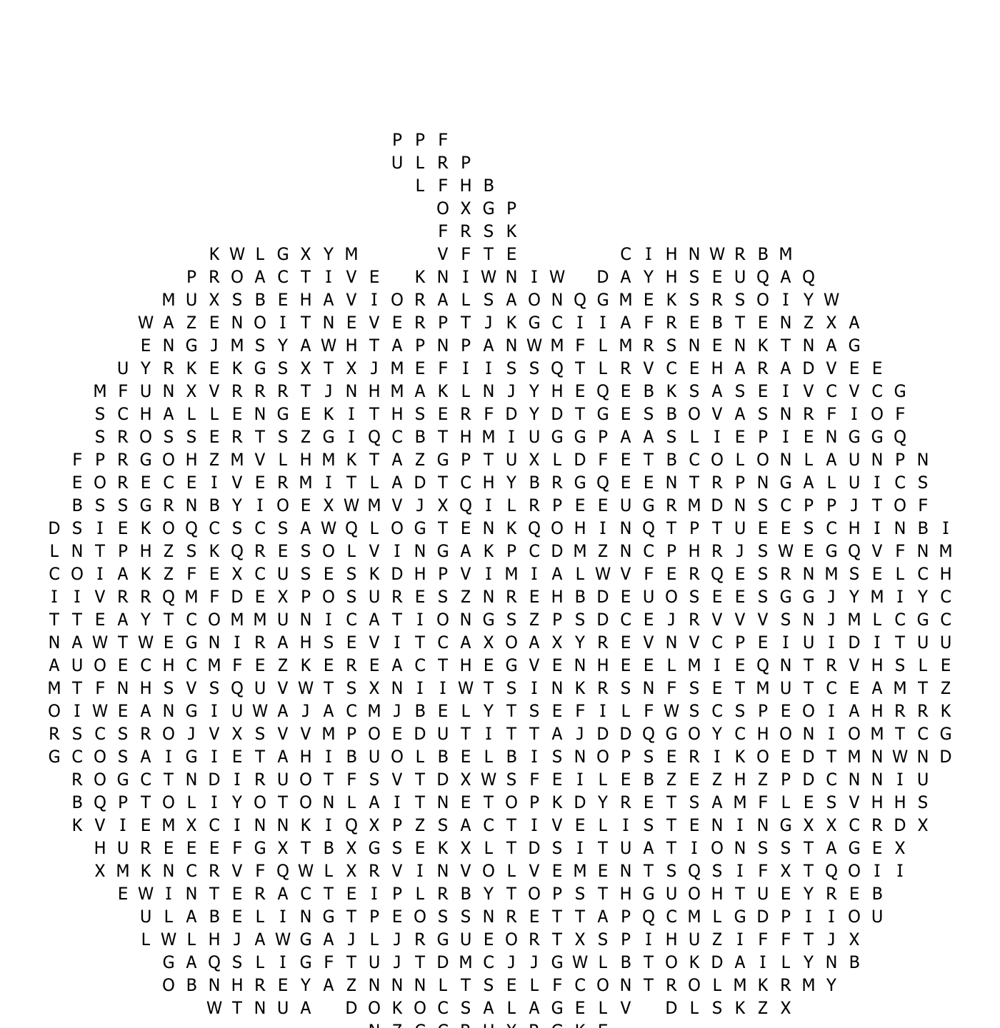 relapse/recidivism prevention